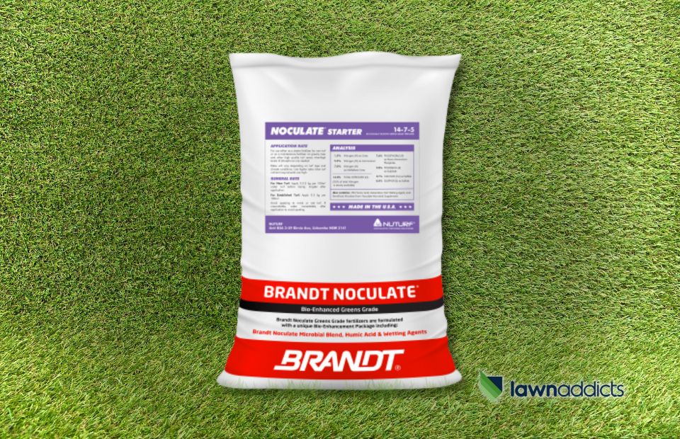 Noculate Starter 20kg - Microbial Granular Fertiliser - Lawn Addicts
