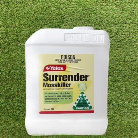 Surrender 10 Litre - Moss and Aglae Algaecide - Lawn Addicts