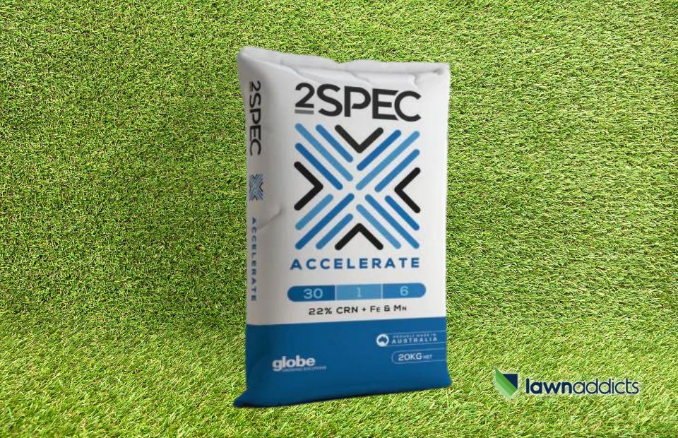 2Spec Accelerate 20kg - Fairway Grade Fertiliser - Lawn Addicts
