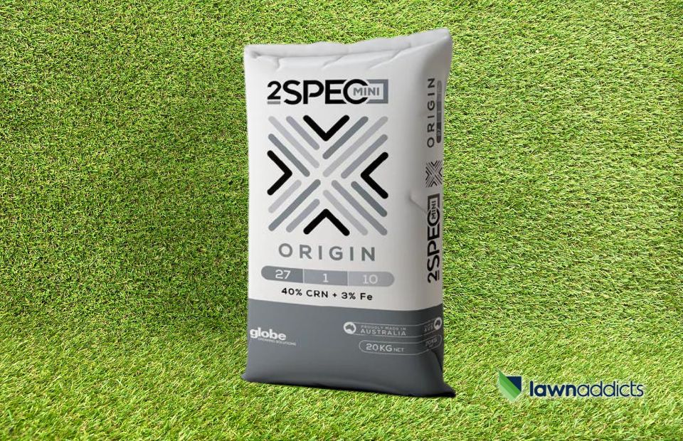 2Spec Mini Origin 20kg - Fairway Grade Fertiliser - Lawn Addicts